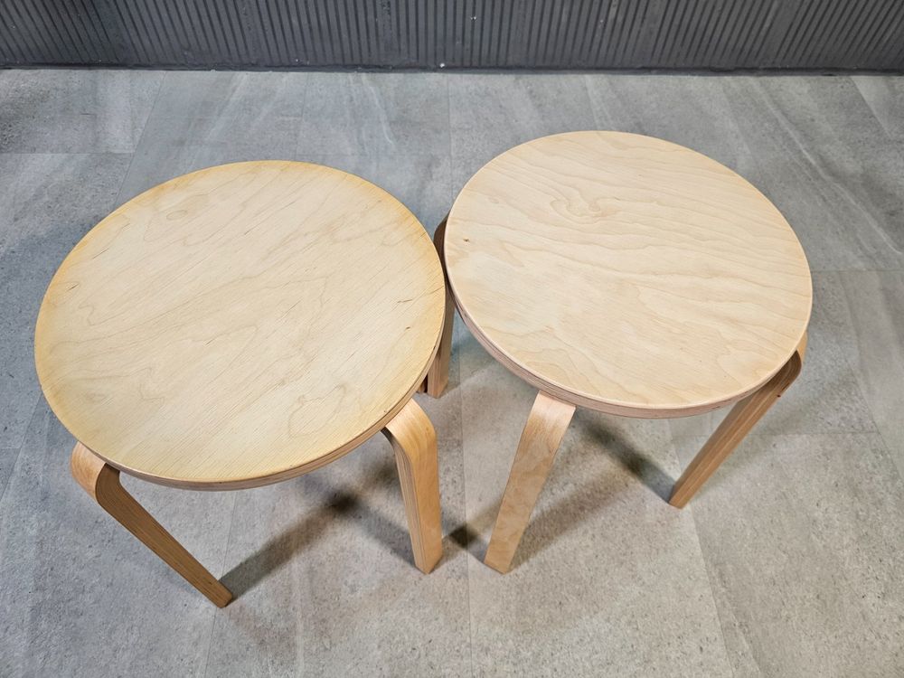 2 IKEA Frosta Stool Hocker, Stapelhocker Design Alvar Aalto (Gebraucht) in Nottwil für CHF 85 ...
