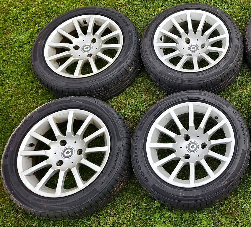 Roues été Smart Roadster d'origine, pneus 2023 (Gebraucht) in Bournens ...