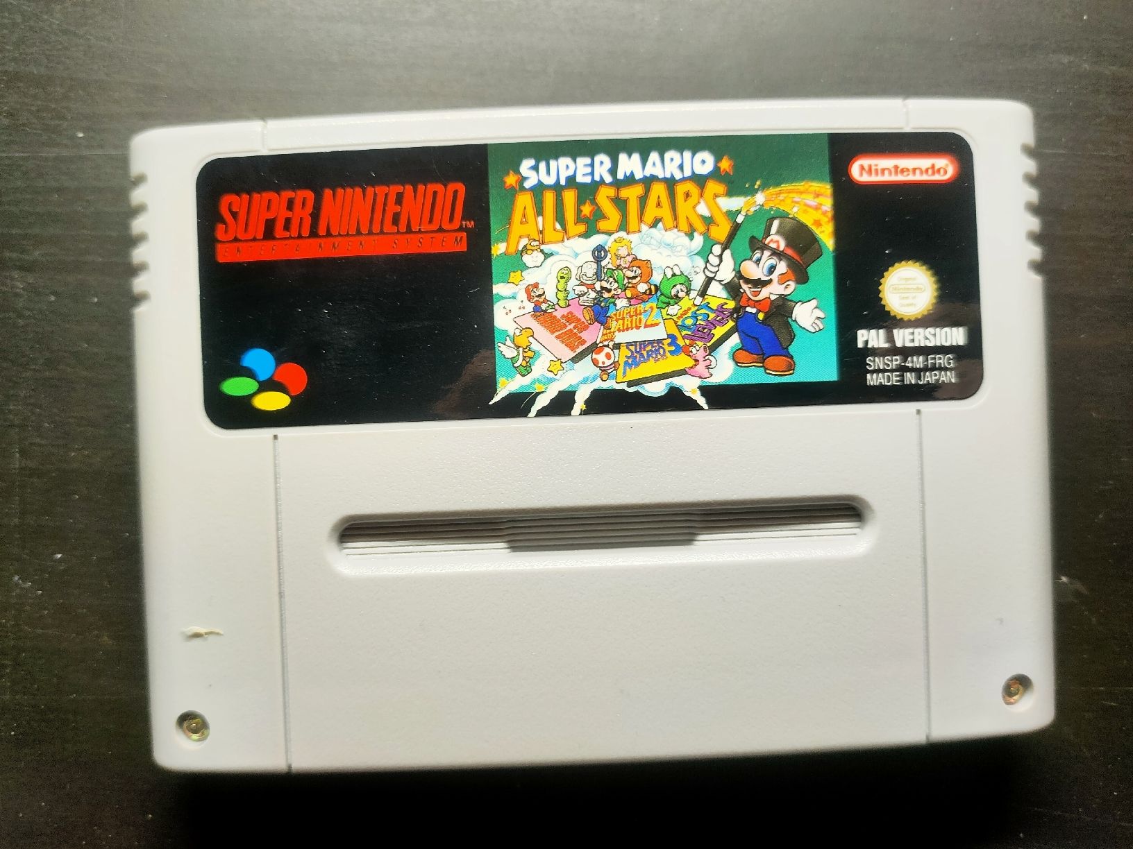 Super Nintendo SNES – Super Mario All-Stars – OVP + Modul (Gebraucht ...