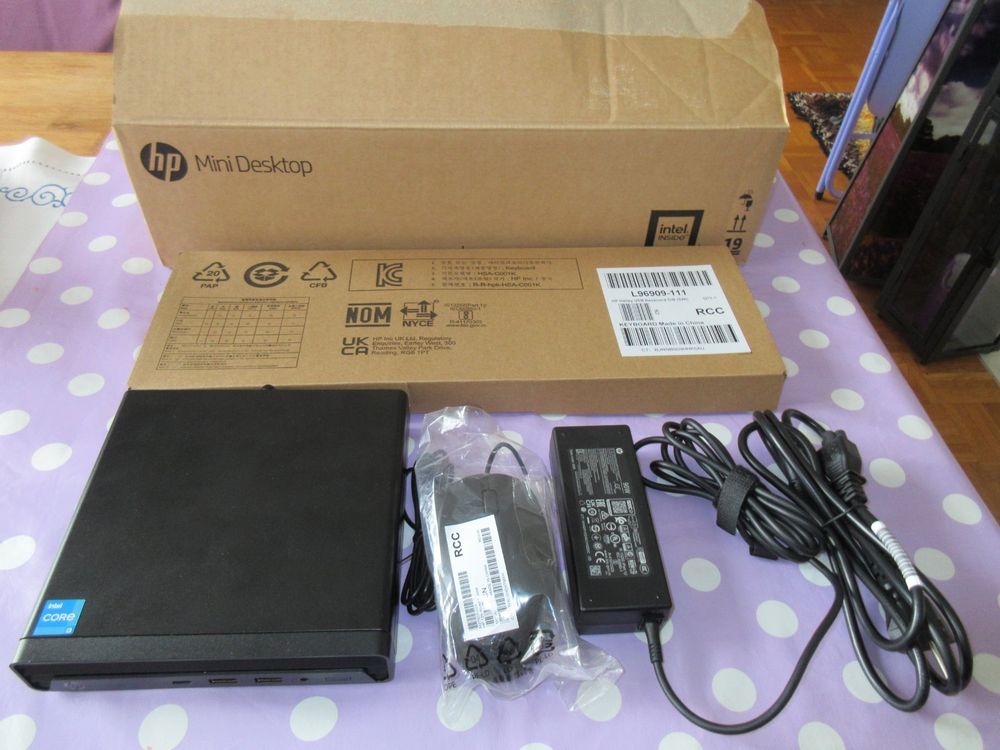 HP PC Pro DM 400 G9 Core i3-12100T 16 GB (Neu (gemäss Beschreibung)) in ...