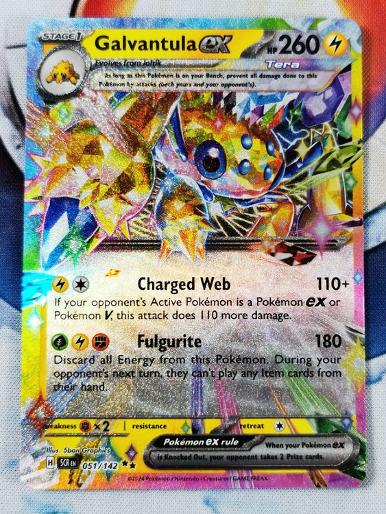 Pokemon Galvantula ex 051/142 Stellar Crown EN | Kaufen auf Ricardo