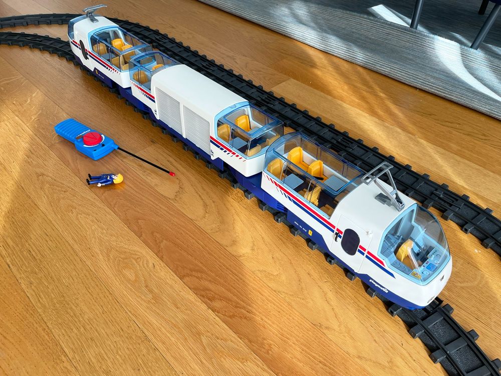 Playmobil 4016 + 4119 - RC Express Train + Express Car (Gebraucht) in ...