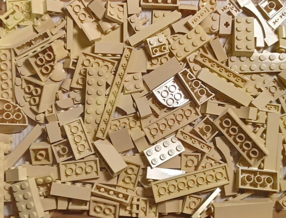 LEGO 150 Verschiedene Beige Teile -D86 | Kaufen auf Ricardo