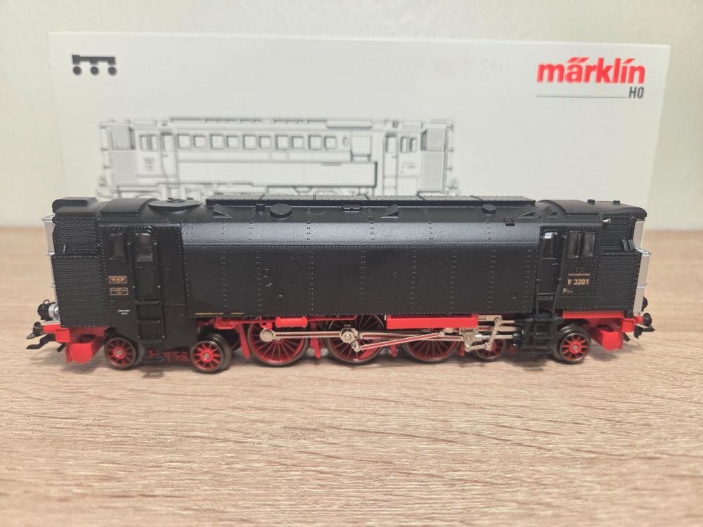 Märklin 3420 Druckluftokomotive BR V 32 Digital H0 (Neuf avec emballage ...