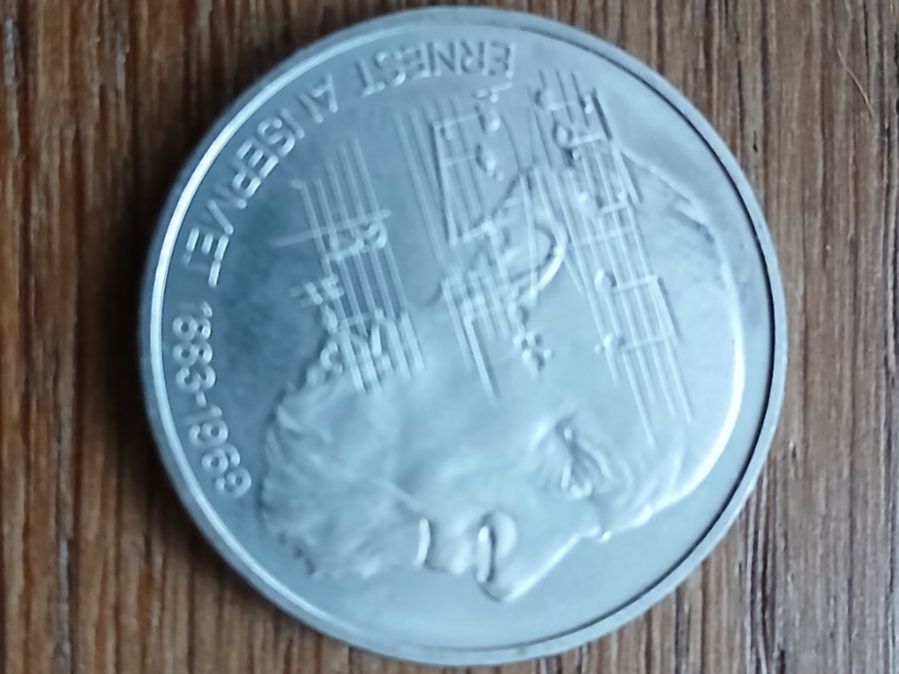 5 Franken Gedenkmünze Ernest Ansermet 1883-1969 (Gebraucht) in Boswil ...