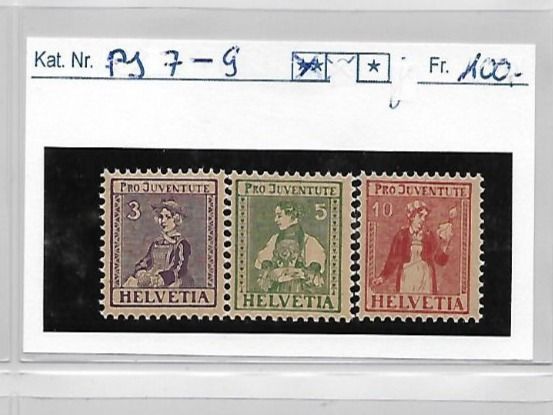 PJ ** 1917 Kat: CHF 100.- | Kaufen auf Ricardo