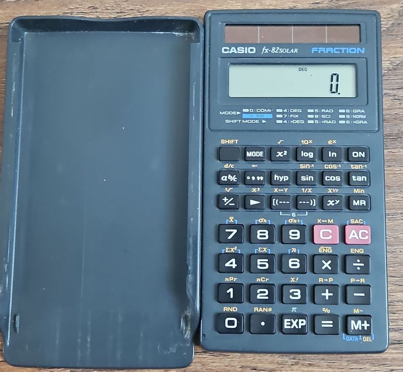 Casio FX-82 Solar Rechner - Top Zustand! Selten (Gebraucht) in Seengen ...