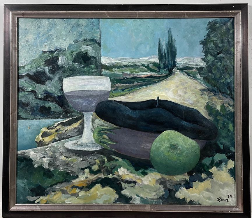 Grosses Stillleben Gemälde mit faszinierendem Sujet Signiert (Gebraucht) in Root für CHF 5 – mit ...