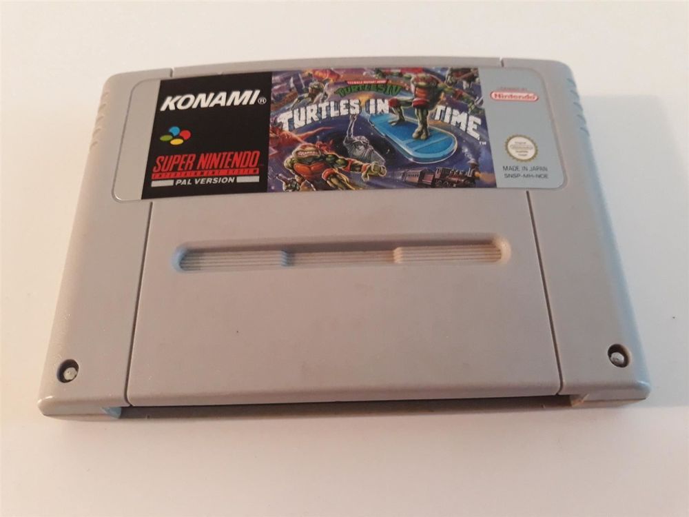 Turtles in Time Super Nintendo SNES (Gebraucht) in Aarau für CHF 110 ...