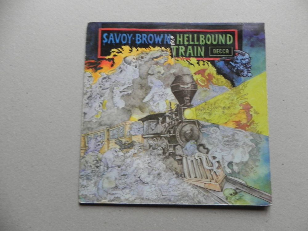 LP brit. Blues Prog. Rock Savoy Brown 1972 Hellbound Train (Gebraucht ...
