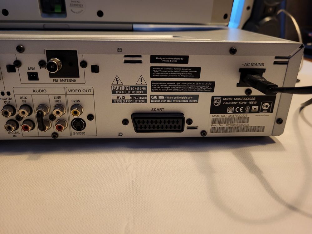 5 Fach DVD digital surround system Philips MX5700D (D'occasion) à Wangs ...