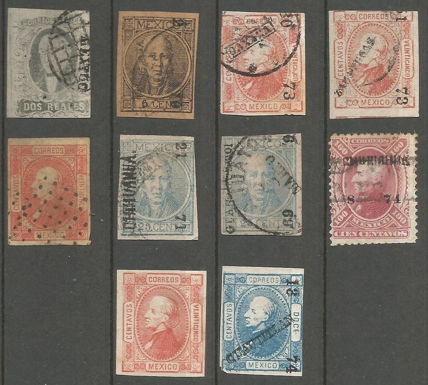 10 Timbres Anciens ( Mexique ) (D'occasion) à La Russille pour CHF 5.1 – avec livraison ...