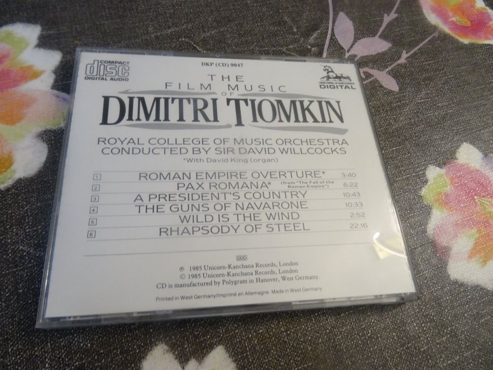 The Film Music of Dimitri Tiomkin CD (Gebraucht) in Olten für CHF 3 ...