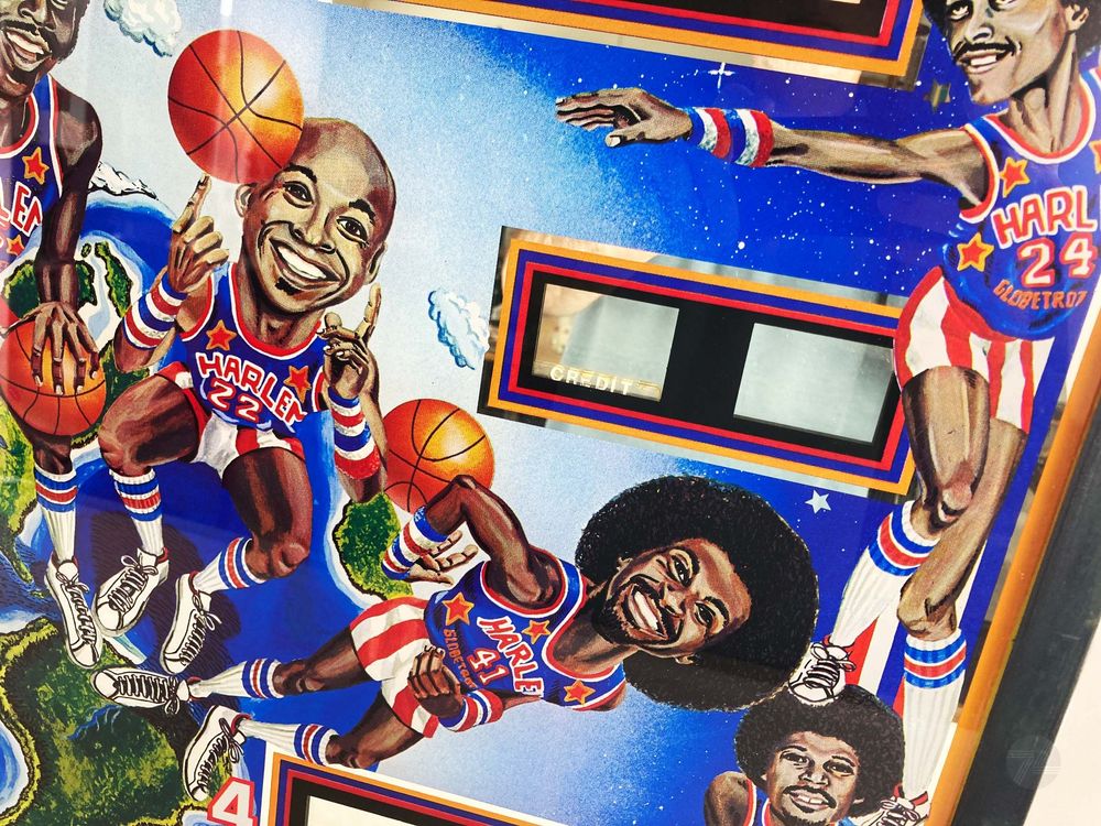 Bally Harlem Globetrotters Flipper Backglass Glas Spiegel (Gebraucht ...