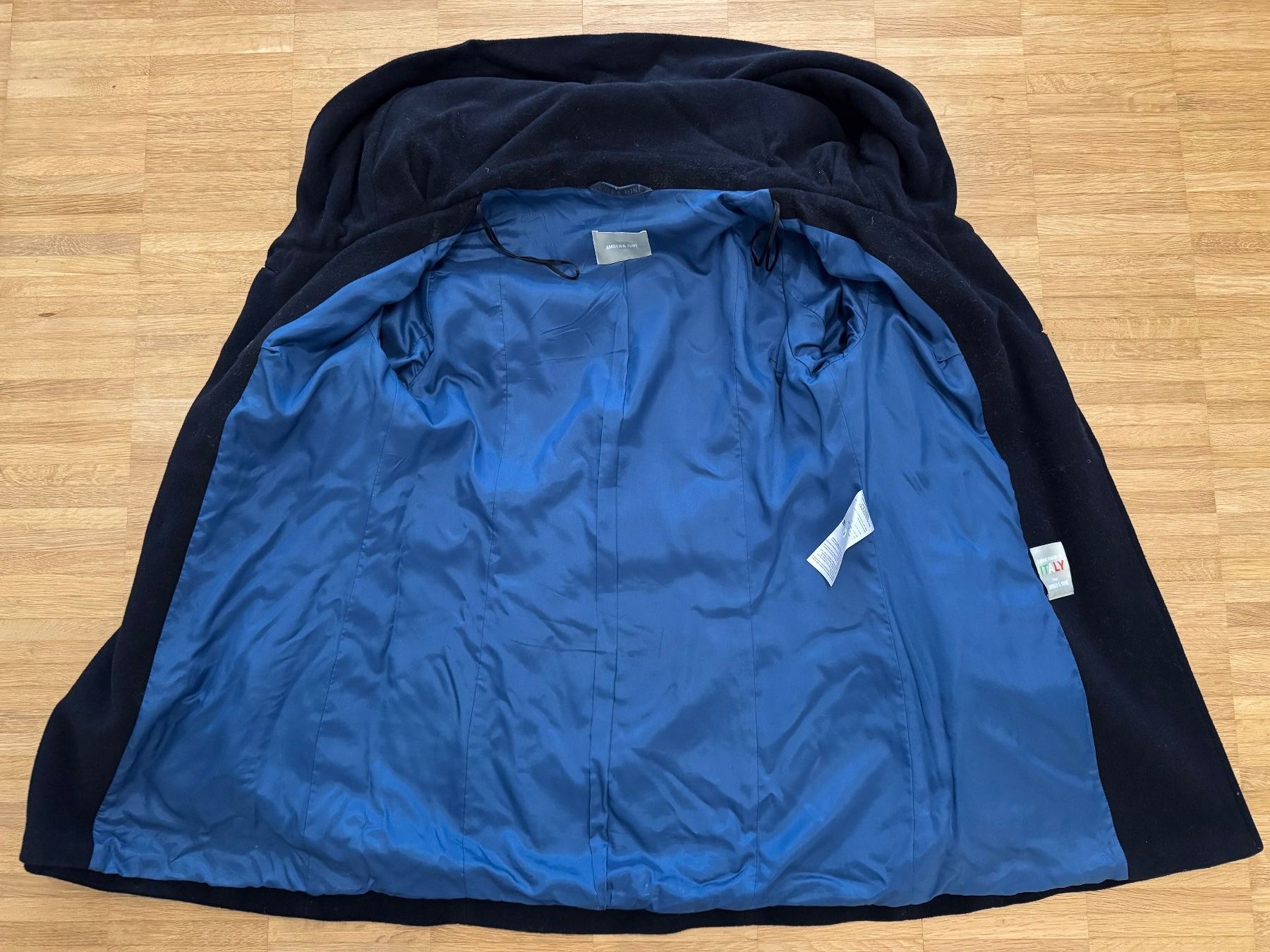 Übergangsjacke dunkelblau, Amber & June (Grösse 36) (Gebraucht) in ...