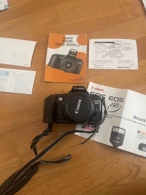 Canon EOS 3000 mit 38-76mm analog kamera (Gebraucht) in Dübendorf für ...