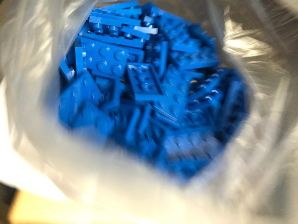 Lego 160 Gramm / ca. 140 Stück Platte 2x4 flach (3020) (Gebraucht) in ...