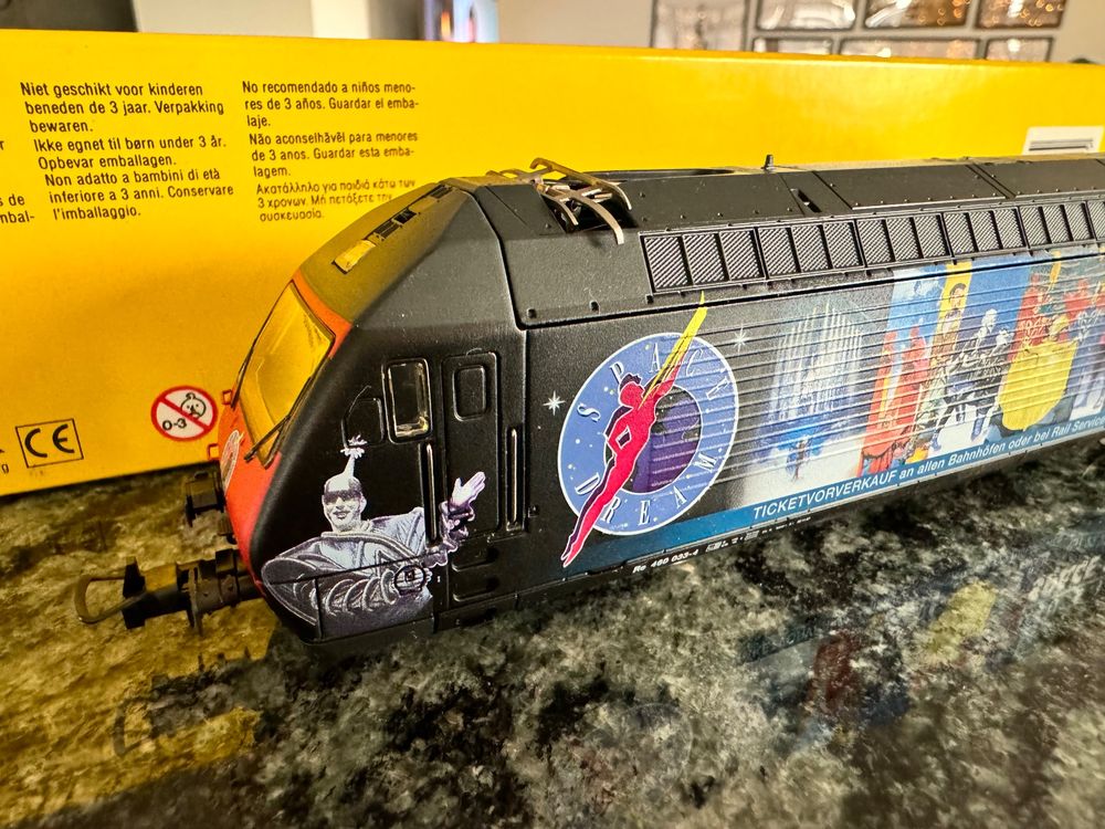 Trix 22589 SBB Re 460 033-4 Space Dream H0 neuwertig (Neu und ...