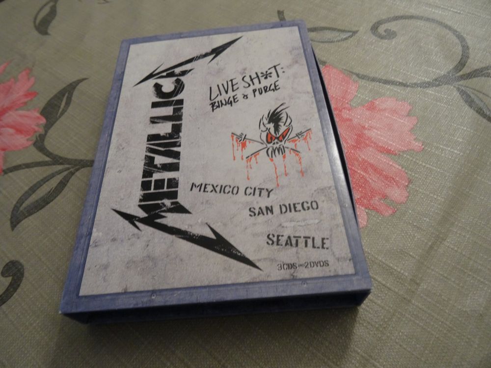 Metallica - Live Shit: Binge & Purge Box Set DVD +CD (Gebraucht) in ...