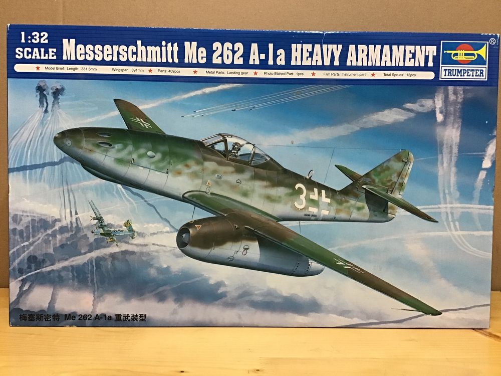 Trumpeter Messerschmitt Me 262 A-1a 1:32 (Neu und originalverpackt) in Männedorf für CHF 35 ...