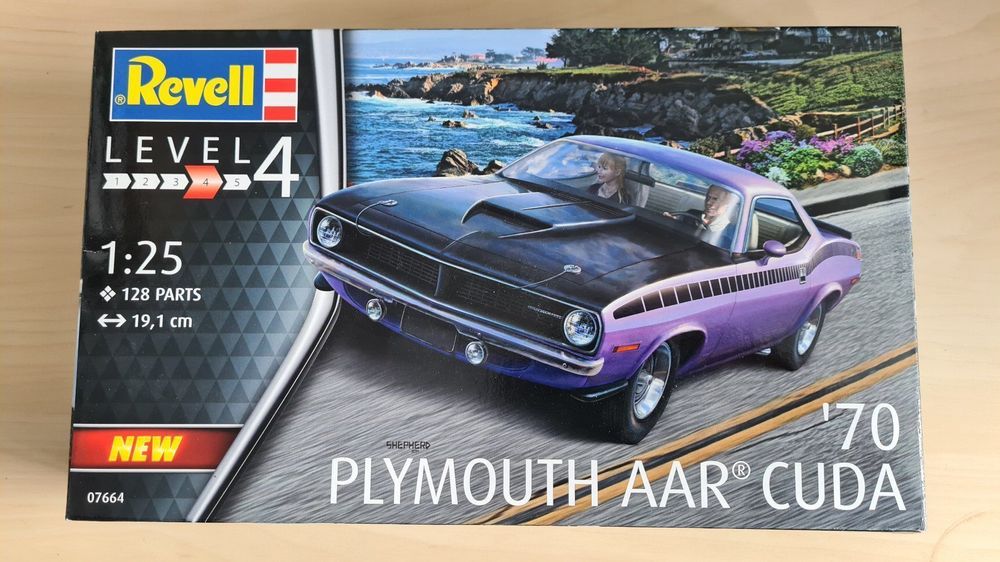 1:25 Plymouth AAR Cuda '70 - Revell 07664 | Kaufen auf Ricardo