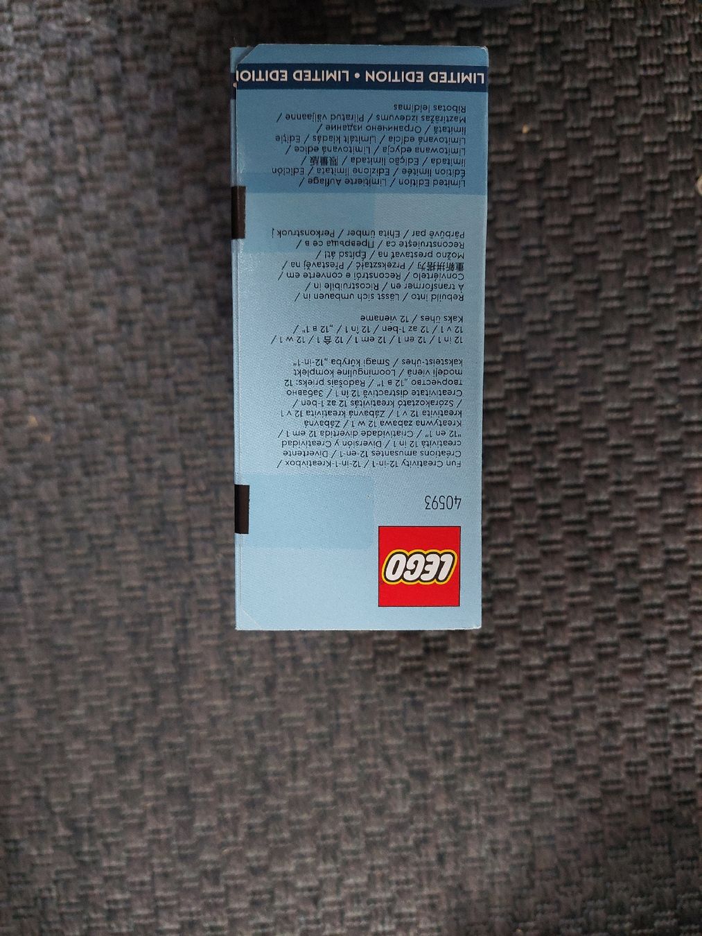 LEGO 40593 12-in-1 Fun Creativity Estate Estate Nuovo! (Nuovo e nell ...