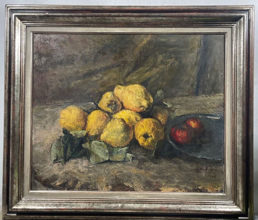 Reinhold Kündig (1888-1984) grosses Gemälde - Stillleben (Gebraucht) in ...
