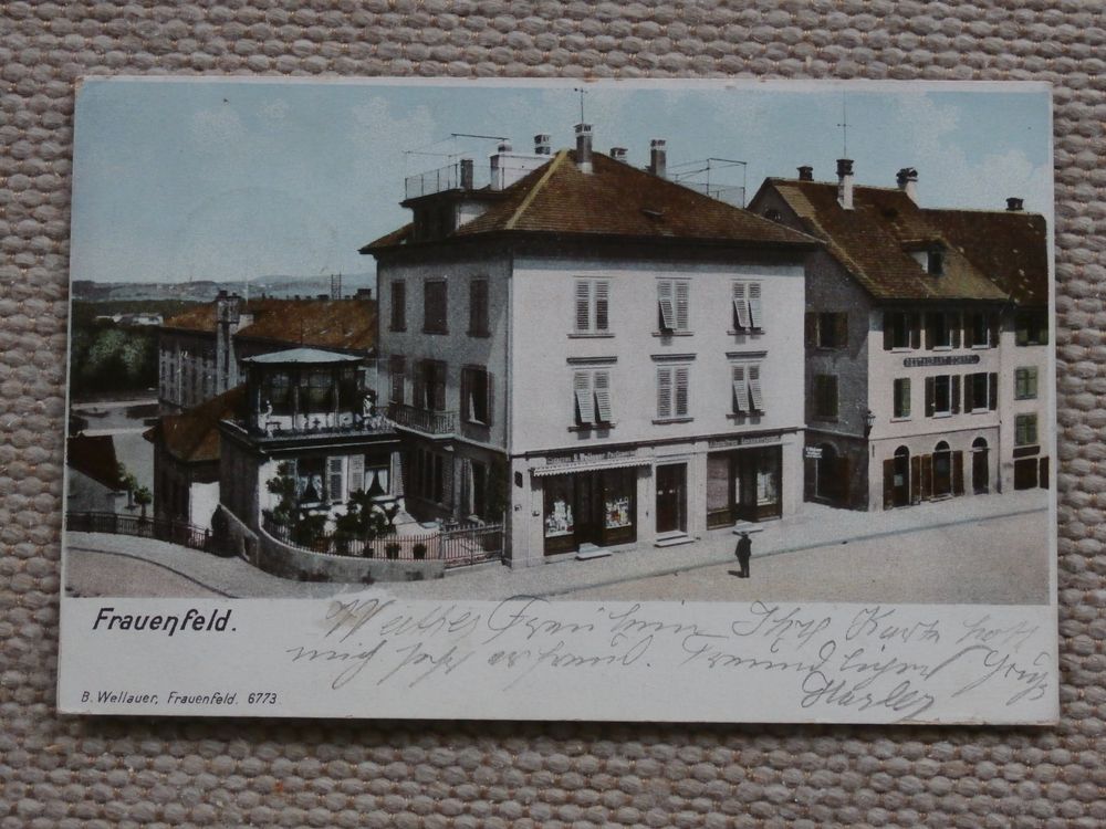 AK Frauenfeld 1902 Restaurant (Gebraucht) in Zürich für CHF 8 – mit Lieferung auf Ricardo kaufen