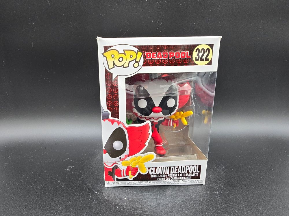 Clown Deadpool 322 - Funko Pop - Marvel (Gebraucht) in Neuhausen am ...