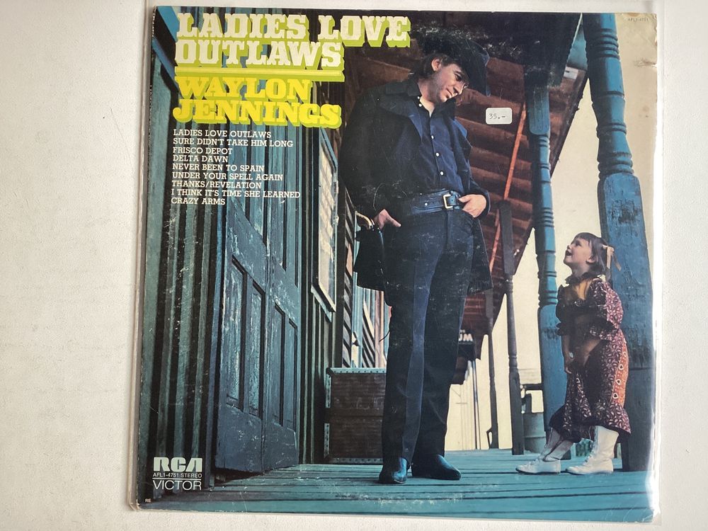 Waylon Jennings LP - Ladies Love Outlaws (Gebraucht) in Gutenswil für ...
