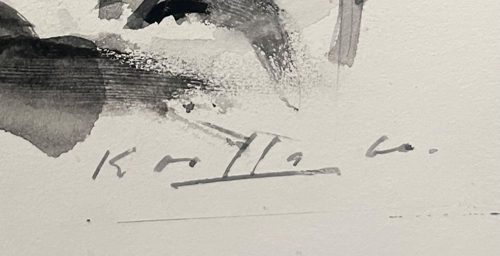 Alfred Koella (1913-2007) Aquarell | Kaufen auf Ricardo