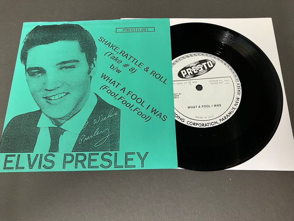 Elvis Presley / Single What A Fool I Was / Presto (Gebraucht) in ...
