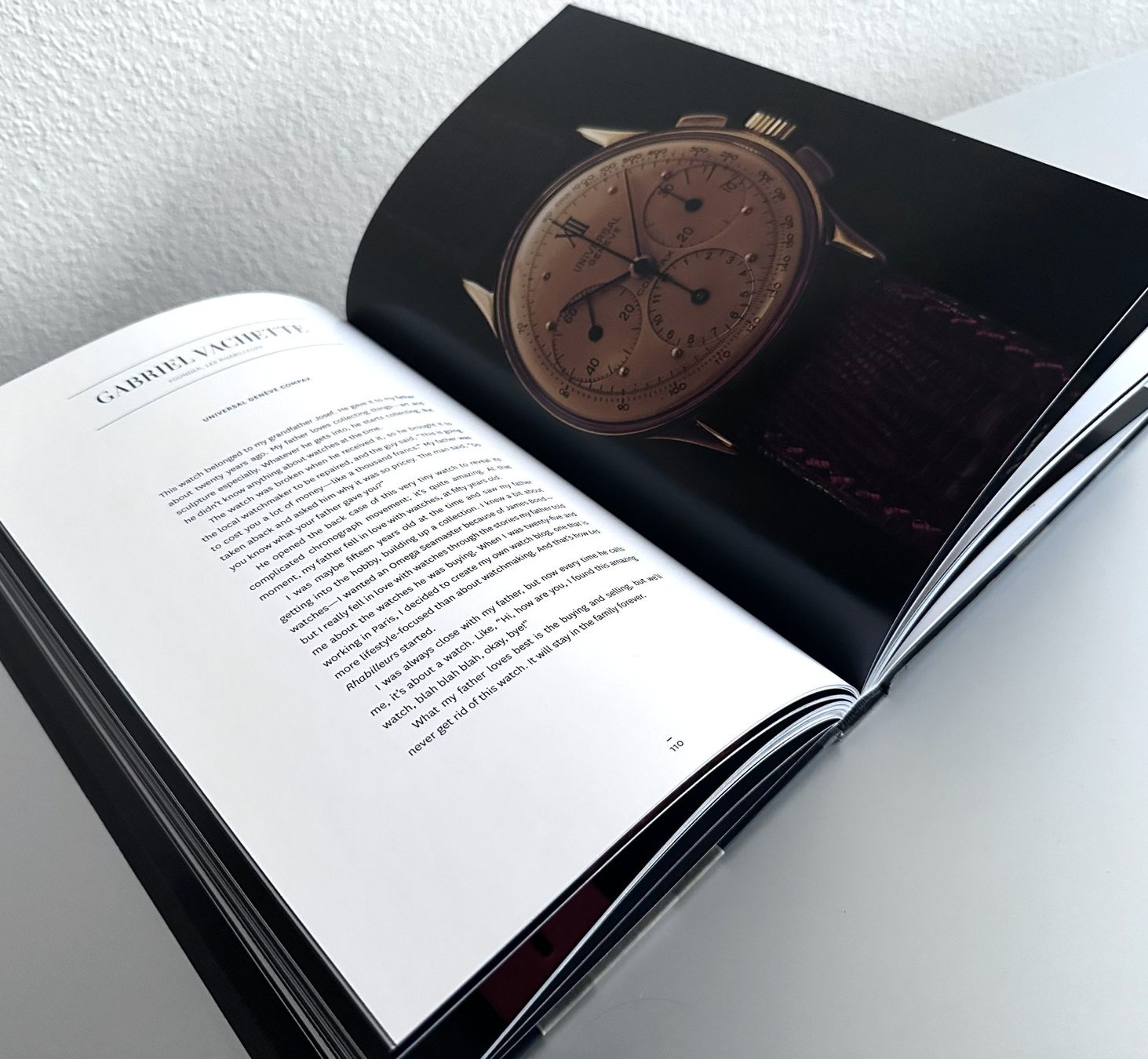 Buch Book A man and & his watch by Matt Hranek (Gebraucht) in Zürich ...