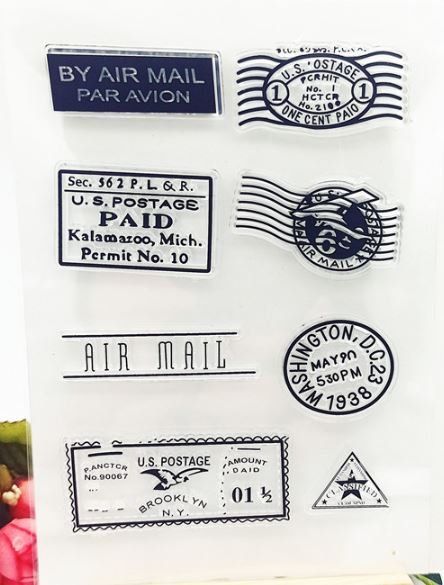 Neues Motivstempel-Set Post-Stempel, Briefstempel NEU (Neu und ...