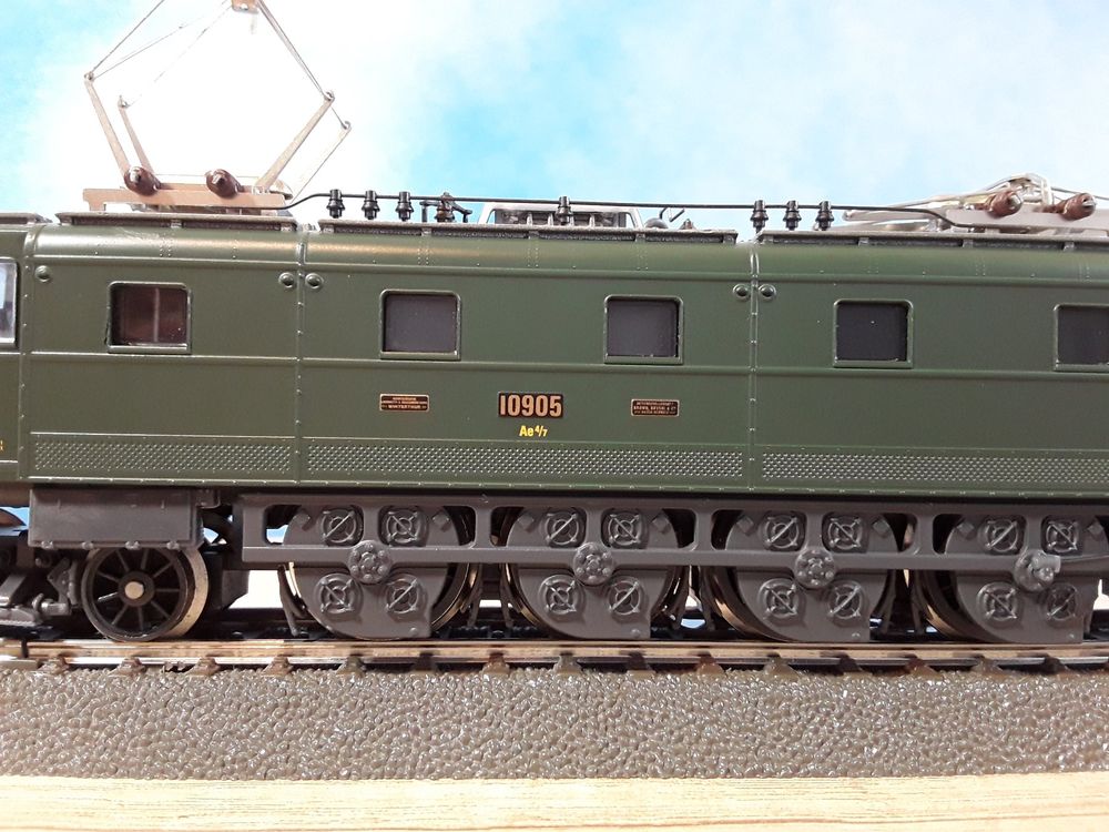 HAG 138 _ SBB Lokomotive Ae 4/7 _ ESU digital _ AC _ Spur H0 (Gebraucht ...