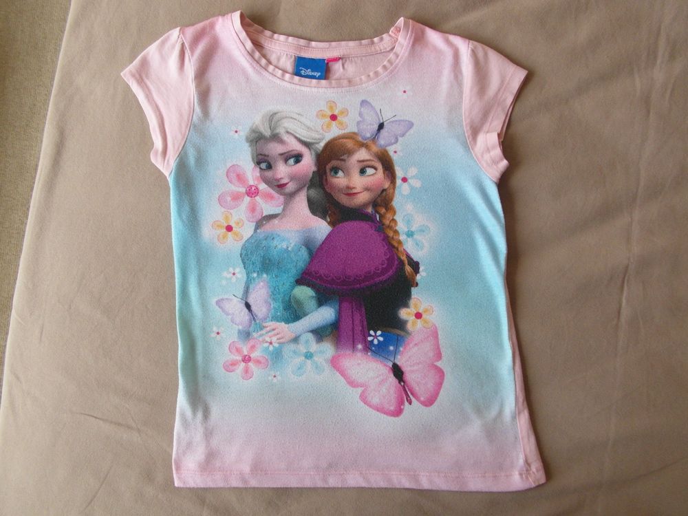 Shirt Disney Anna Elsa - Gr. 122 | Kaufen auf Ricardo