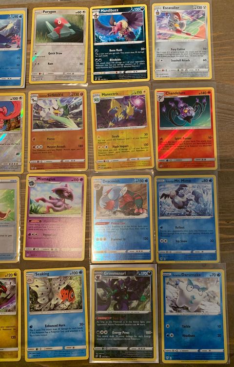 Rare + Reverse Holo diverse Pokemon Karten (Gebraucht) in Fislisbach ...