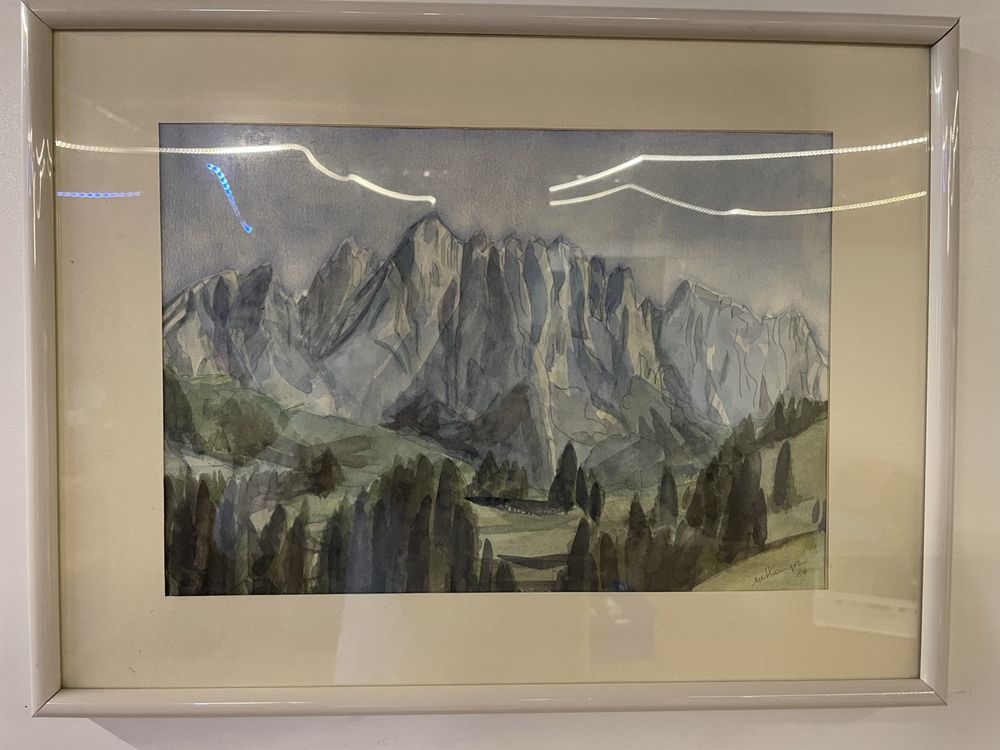 Aquarell Gastlosen sign Hayoz 1984 (Gebraucht) in Plasselb für CHF 29 ...