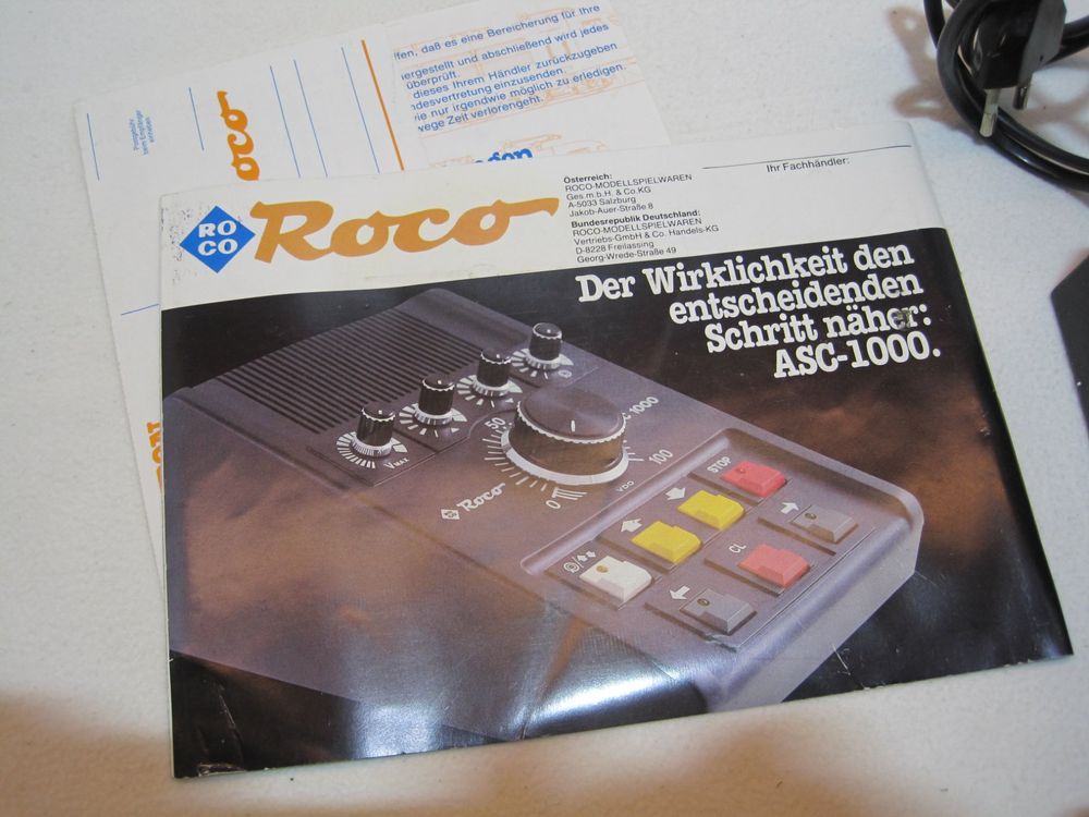 Roco ASC 1000 c005 (Gebraucht) in Schinznach-Dorf für CHF 57 – mit ...