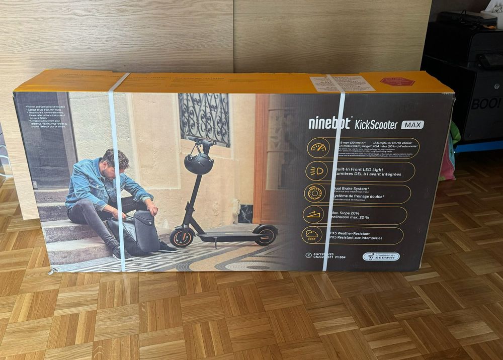Segway-Ninebot KickScooter MAX G30P (30km/h) *NEU/NEUF/NEW* (Neuf avec ...