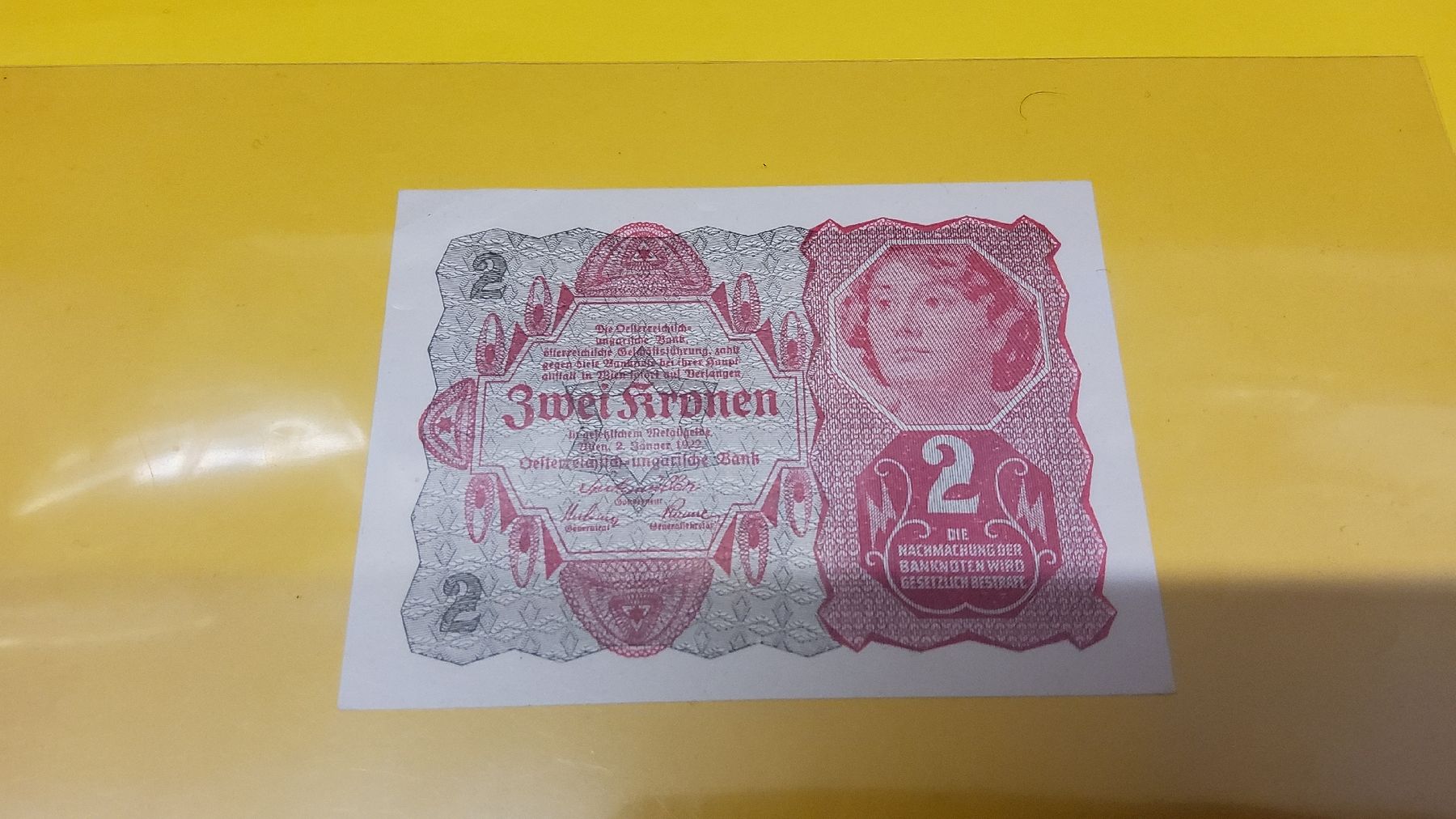 2 Kronen geld Oesterreich 1922 (Neu und originalverpackt) in Herisau ...