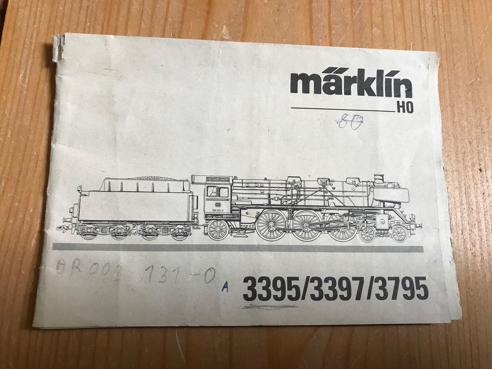 märklin 3395, 3397, 3795, bedienungsanleitung | Kaufen auf Ricardo