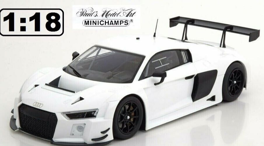 AUDI R8 LMS Ultra 2015 (neutr. Rennversion) 1:18 Minichamps | Kaufen auf Ricardo