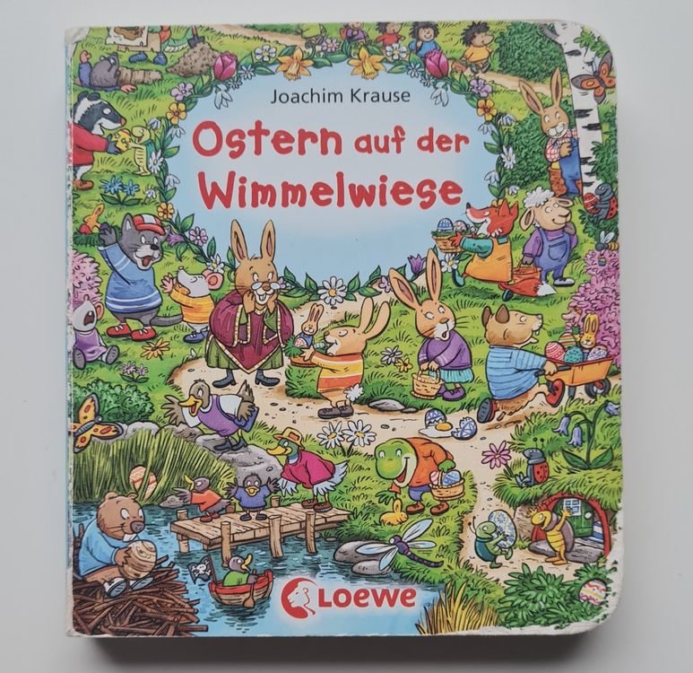 Wimmelbuch - Ostern auf der Wimmelwiese (Gebraucht) in Niederweningen ...