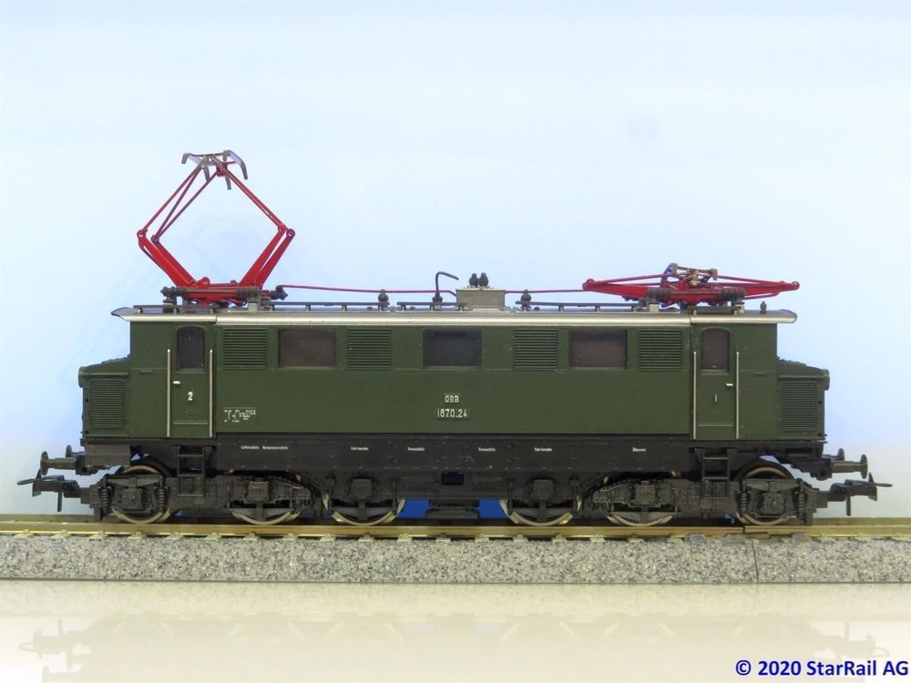 Roco 04147A ÖBB Elektrolokomotive Rh 1670.24 Epoche III (Neu (gemäss ...