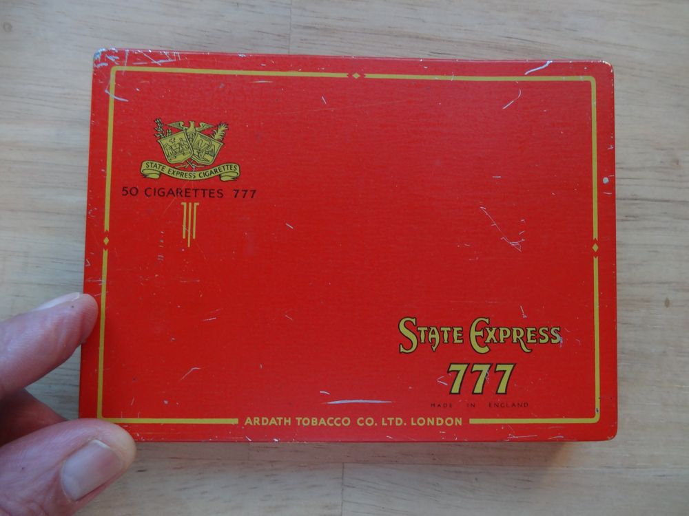 boite à cigarettes State express 777 | Kaufen auf Ricardo