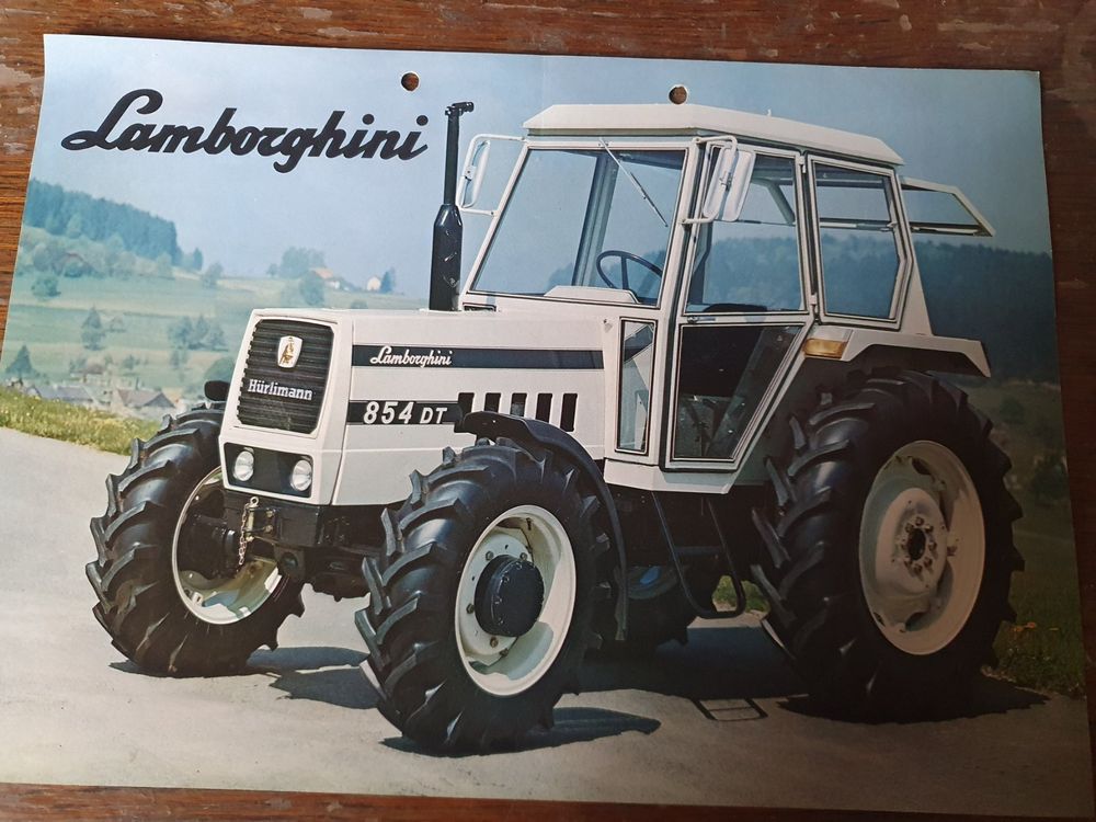 Lamborghini R 854 DT 854 Prospekt ZZ | Kaufen auf Ricardo