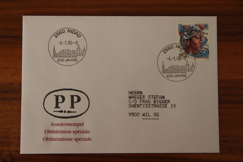 Schweiz 1988 - 650 Jahre Nidau (Neu (gemäss Beschreibung)) in Jona für CHF 0.5 – mit Lieferung ...