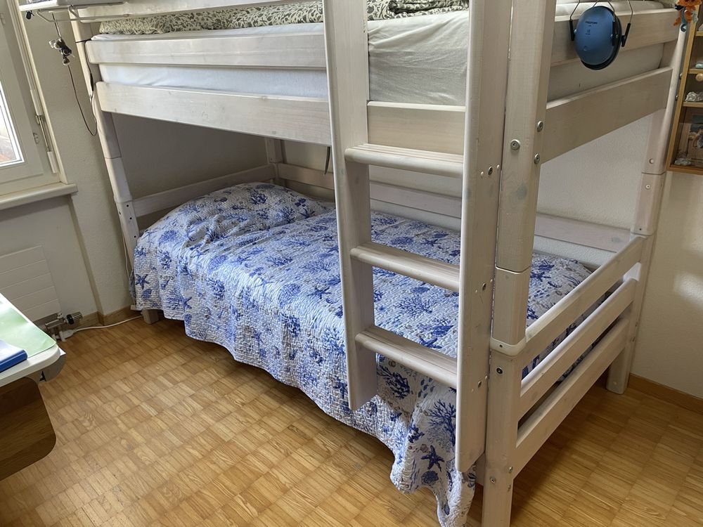 FLEXA CLASSIC Kinderbett weiss (210 x 100 cm) (Gebraucht) in Kloten für CHF 54 – nur Abholung ...