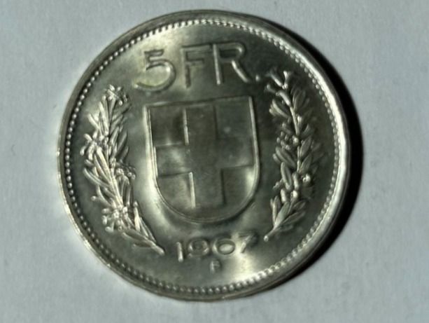 5.- (5 Franken), 1967 (Silber) | Kaufen auf Ricardo